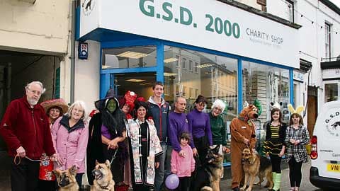 Staff at Holsworthy GSD 2000 Charity Shop celebrate 10th anniversary ...