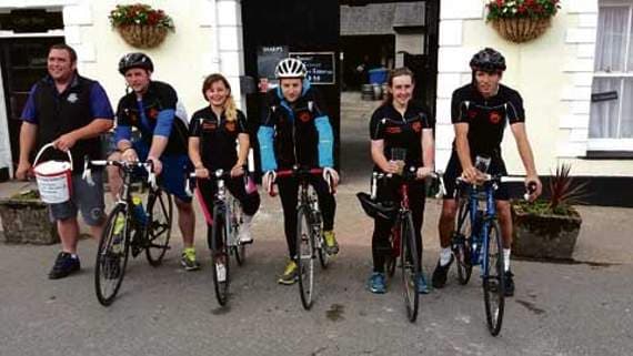 Bradworthy YFC members take on a challenge with a difference ...