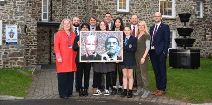 Proud Budehaven students show off art | holsworthy-today.co.uk