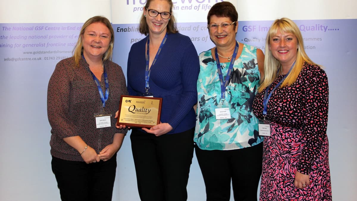 Launceston, Helston, Stratton hospitals recieve award | holsworthy ...