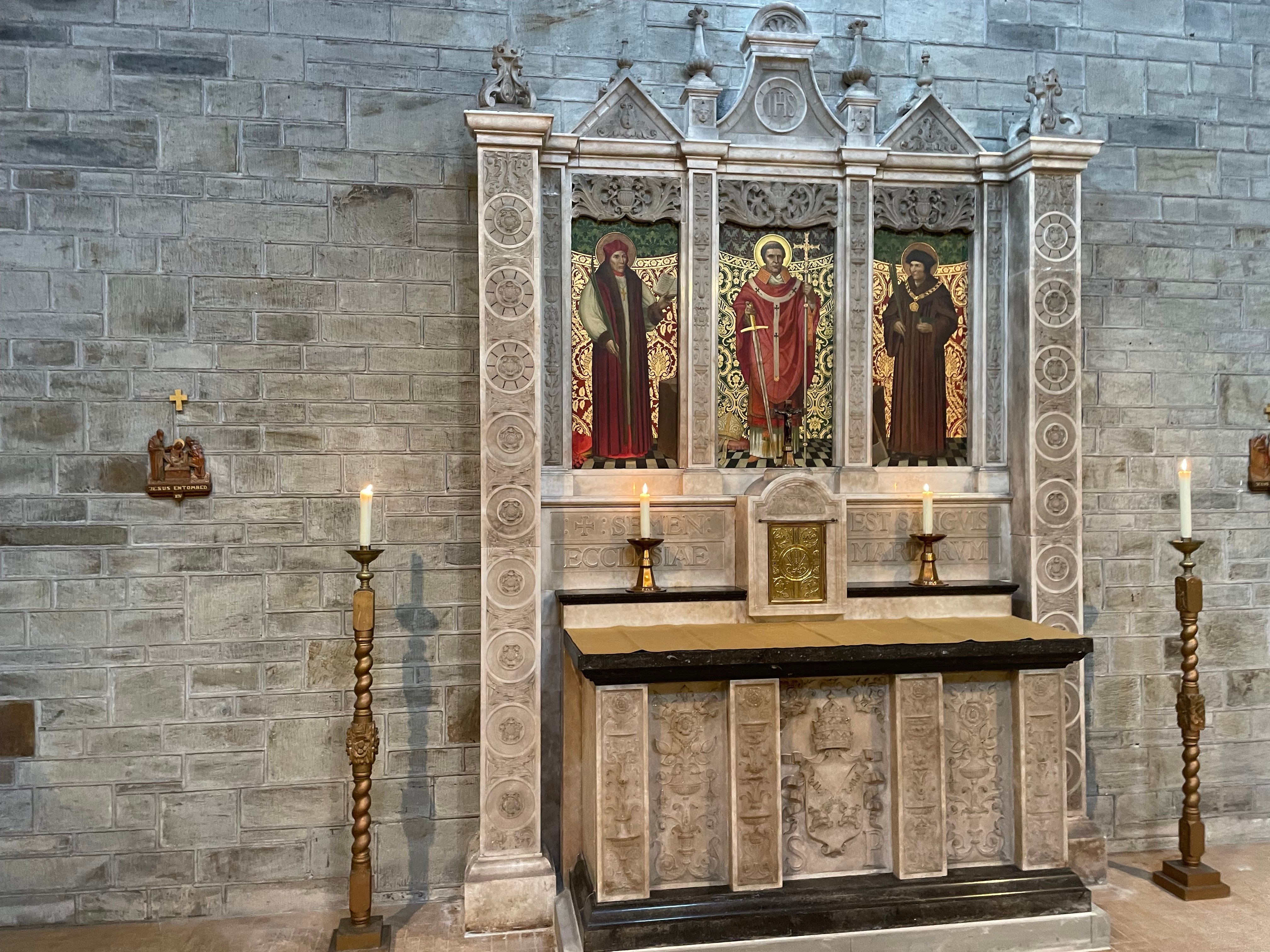 The Martyrs and the Sculptor: The story of the new St Mary's altar in ...