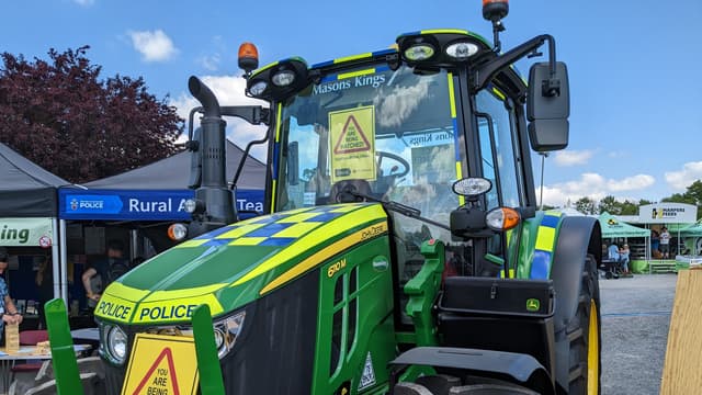 Children invited to name new Devon and Cornwall Police tractor ...