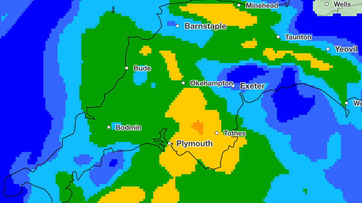 Cornwall set for heavy rain amid 12-hour Met Office weather warning ...