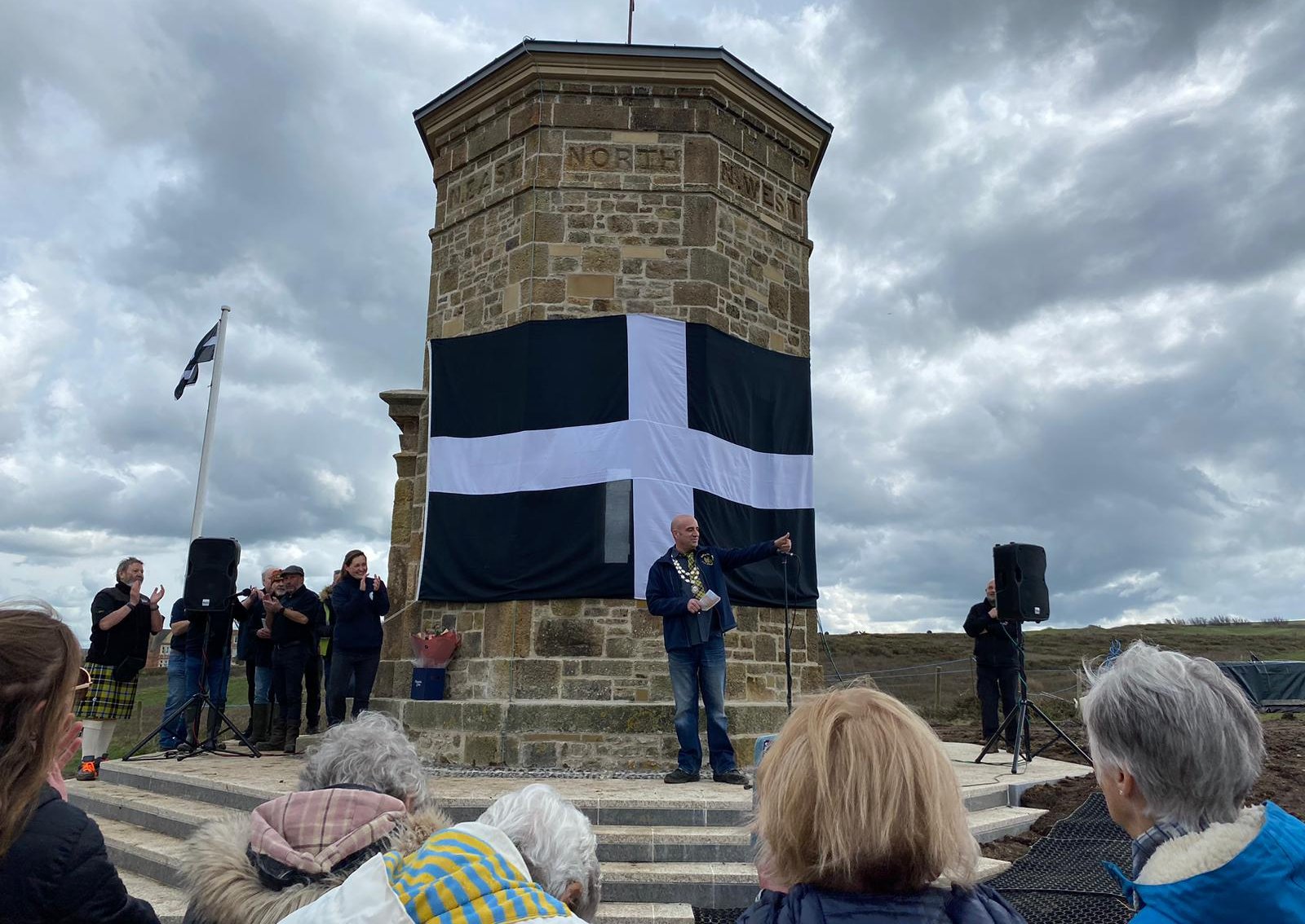 Storm Tower: Town rejoices as relocation finally complete | holsworthy ...