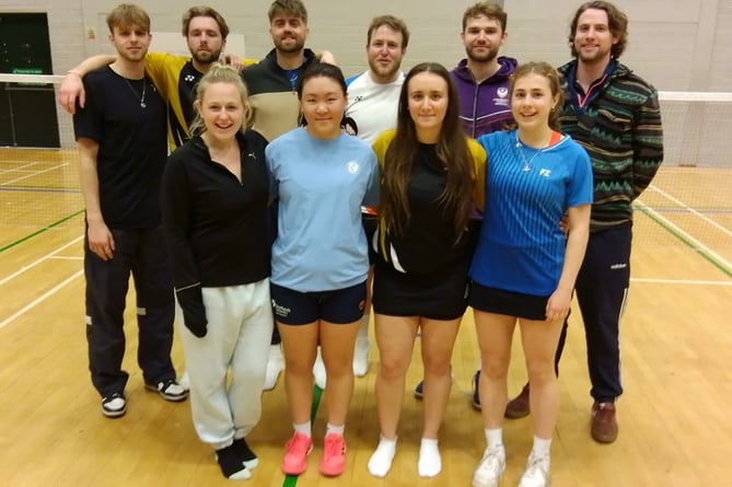Cornwall's badminton stars secure promotion | holsworthy-today.co.uk