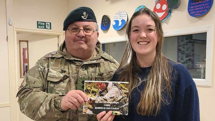 Fond farewell for longest serving senior Army Cadet | holsworthy-today ...