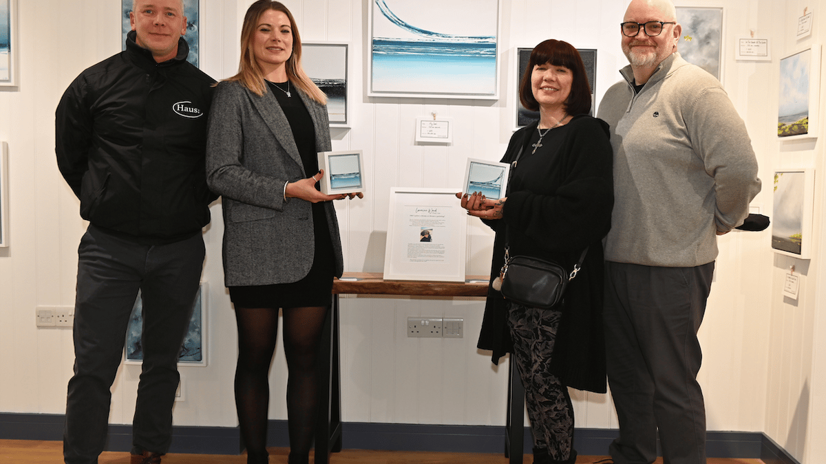 Artist teams up with local business to launch new art gallery ...