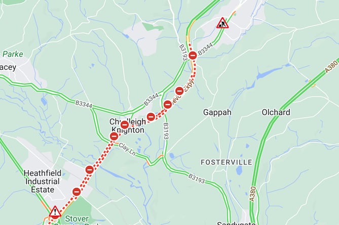 A38 main route into Devon is closed | holsworthy-today.co.uk