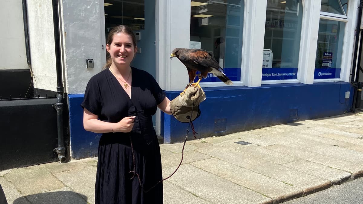 'Larkin' around at the Cornish & Devon Post office | holsworthy-today.co.uk