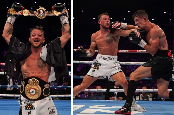 Newquay's Brad Pauls knocks out Nathan Heaney to make history and win ...