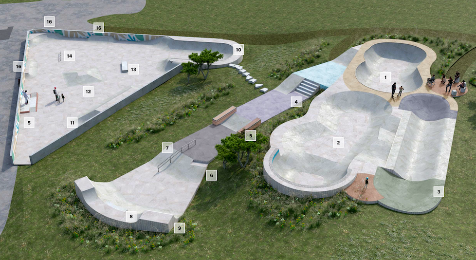 Final design for much-anticipated Bude skatepark revealed | holsworthy ...