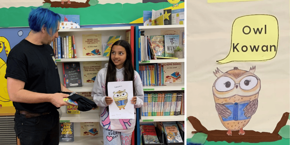 Young resident wins Bude library mascot design competition | holsworthy ...