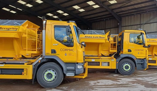 Who is gritting your roads, Mevagritty or Salty McSaltash? Cornwall ...