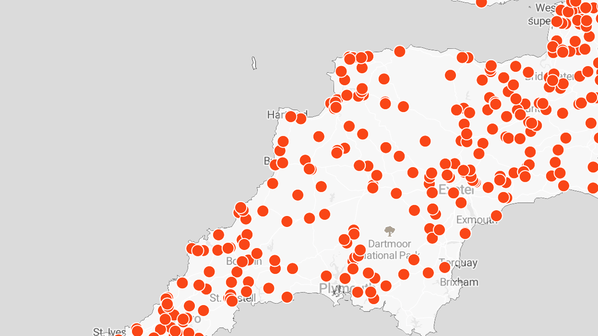 Storm Darragh: Properties across Cornwall still without power ...