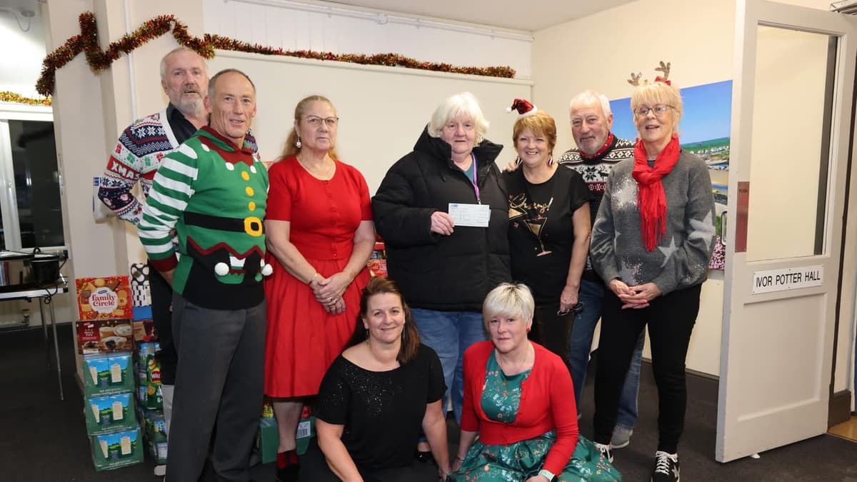 Bude Jive Club support local foodbank for Christmas | holsworthy-today ...