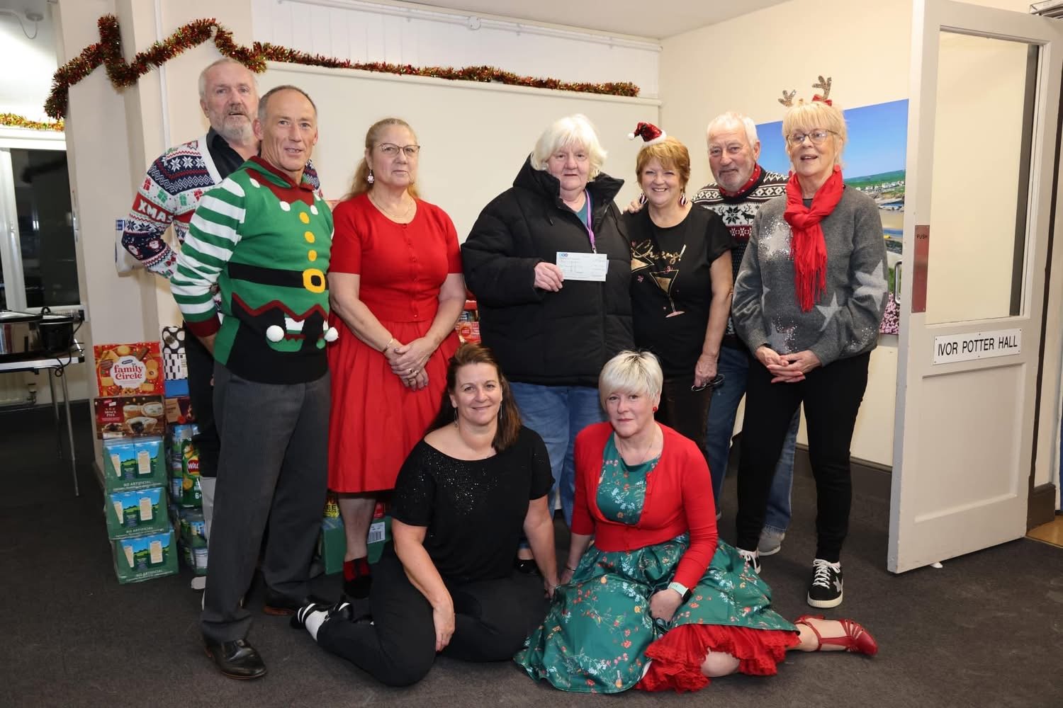 Bude Jive Club support local foodbank for Christmas | holsworthy-today ...