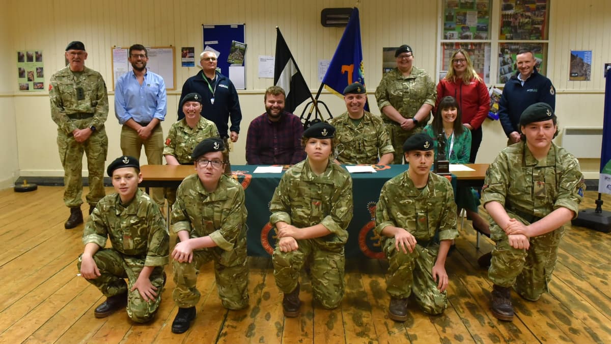 History created with new Army Cadets Force detachment in Lostwithiel ...