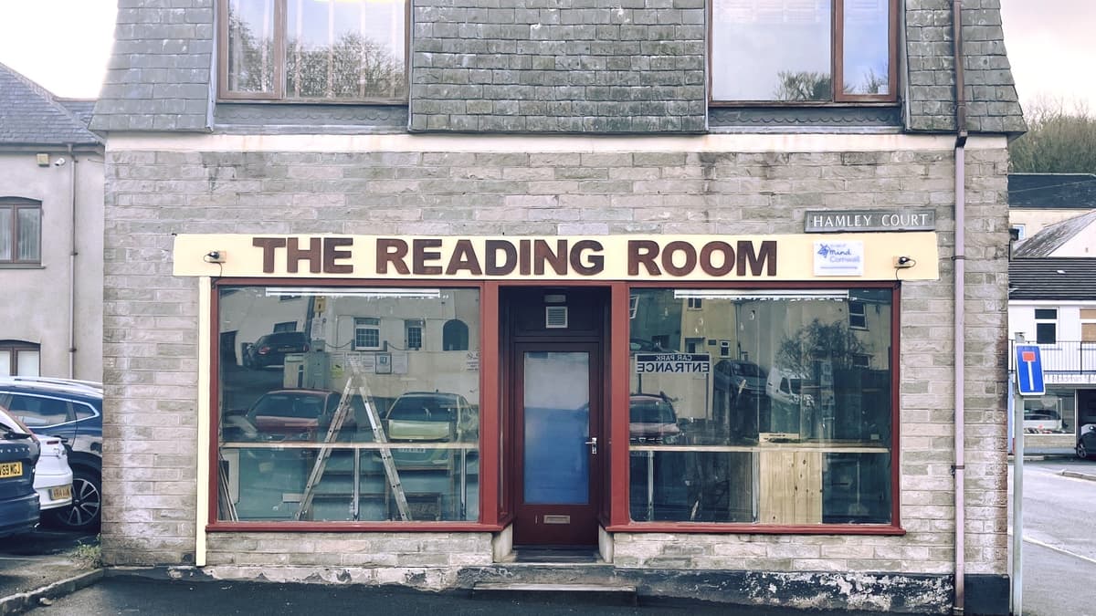 Mental health charity to open first 'reading room' book cafe in Bodmin ...