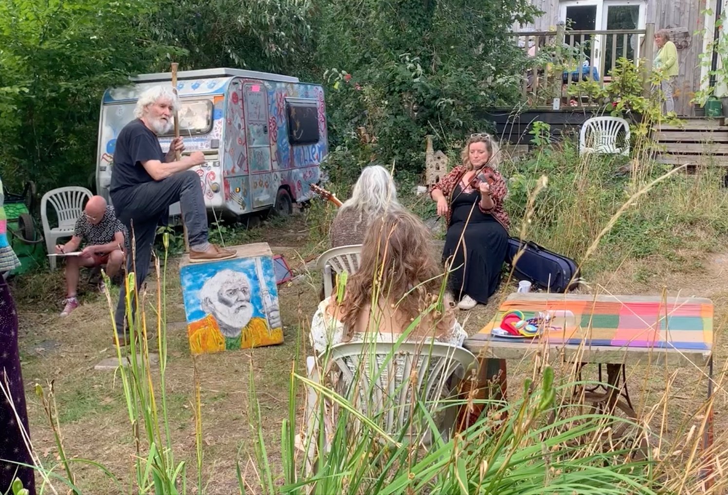 Calstock eclectic garden of sculptures raising funds for St Luke's ...