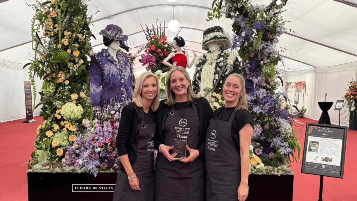 Launceston florist secures top award at national event | holsworthy ...
