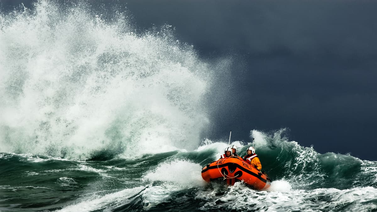 RNLI urging people to be aware of the dangers during Storm Chandra ...