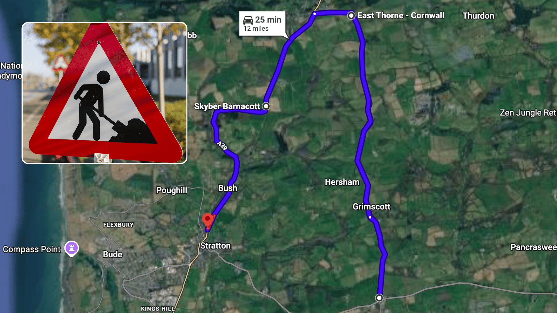 North Cornwall drivers face 12-day road closure and lengthy diversions ...